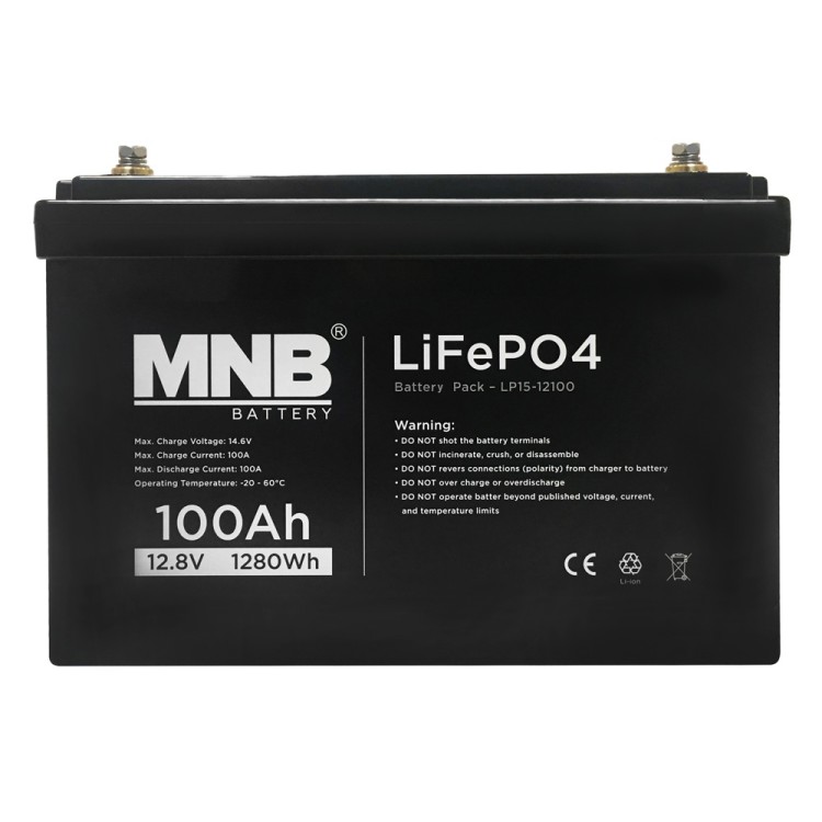 MNB Battery LP15-12100 (12В, 100 Ач, LiFePO4) | Stabelektro